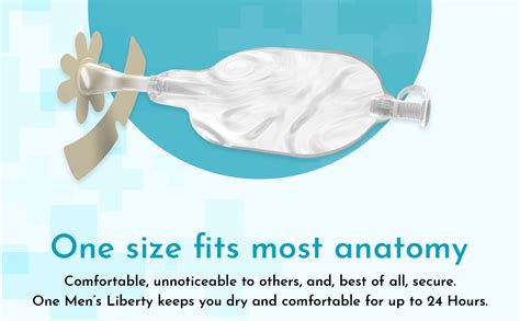 Mens Liberty Male External Catheter For Urinary Incontinence Gentle