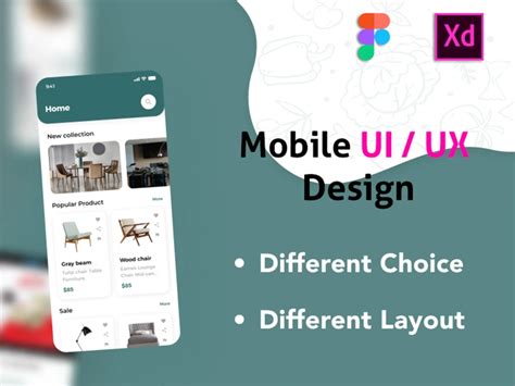 responsive website mobile app design ui ux design ui design in figma