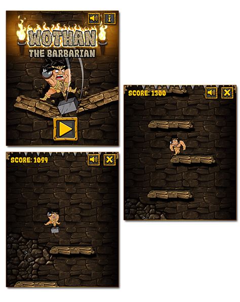 Wothan The Barbarian HTML Arcade Game Code Market