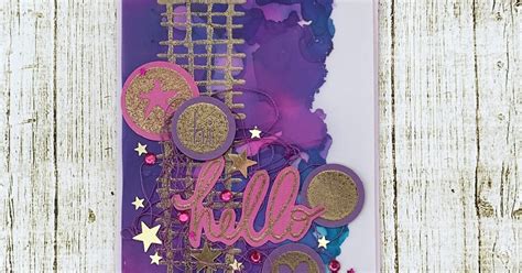 The Tamarisk Messy Mesh Abstract Stamp From Darkroom Door