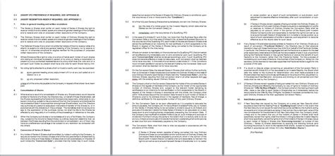 Model Articles Of Association Eloquens