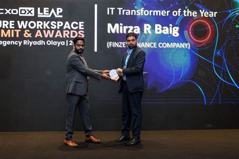Cxodx Com On Linkedin Congratulations Mirza R Baig Winner World Cio Award Uae Winner Cxodx Ciso…