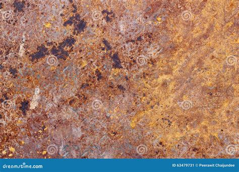 Rust Iron Texture Stock Image Image Of Metallic Bronze
