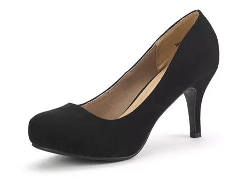 Zapatos De Tacón Bajo Aguja Dream Pairs Clásicos Para Mujer Meses Sin