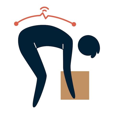 Premium Vector Lifting Technique Safe Movement Safety Incorrect