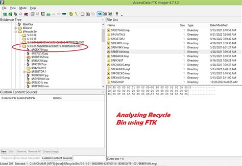 Digital Forensics Examiner Digital Forensics Analyzing Recycle Bin
