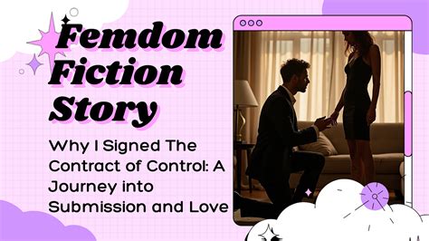 Why I Signed The Contract Of Control A Journey Into Submission And