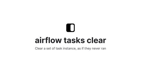 Airflow Tasks Clear Fig