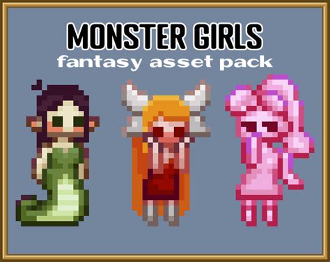Monster Girls By Pop Shop Packs