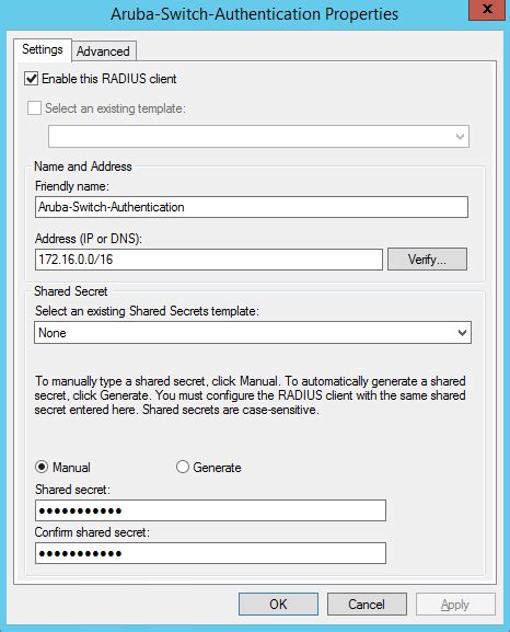 Network Device Management With Radius Authentication Using Windows Nps Expert Network Consultant