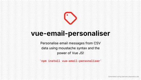 Github Damms005vue Email Personaliser Personalise Email Messages From Csv Data Using