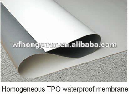 Tpo Thermoplastic Polyolefin Waterproof Membrane/tpo Membrane, High ...