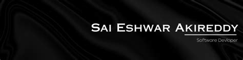 Sai Eshwar Akireddy Software Developer At Engineering Indx Llp Opcenter Discrete Teamcenter