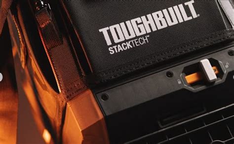 Toughbuilt Stacktech Black Polyester 11 Zippered Compact Tool Bag Tote Tb B1 S 60c Shopee
