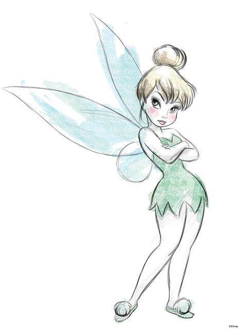 Disney Fairies Tinkerbell Drawing