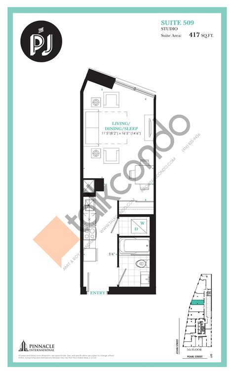 The Pj Condos Floor Plans Prices Availability Talkcondo