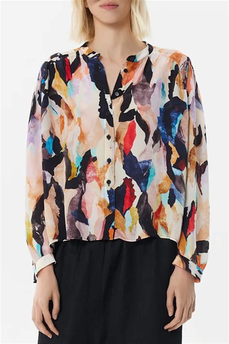 Alsina Celia Blouse Sand Vibes Valentines Austin