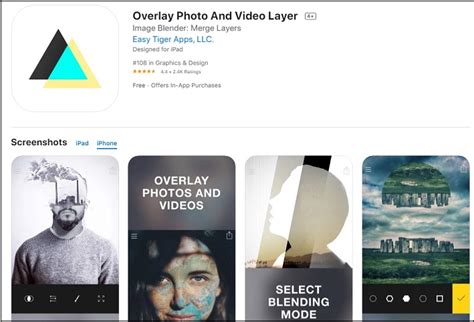 5 Best Free Photo Overlay Apps For Iphone Minitool Moviemaker