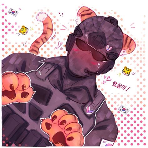 Horangi 🐯 Cod Милые рисунки Большие парни Спецназ