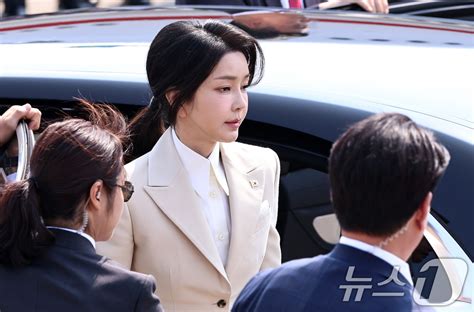 김건희 여사 홀로 남은 관저경호는 계속된다 뉴스1