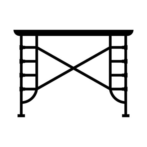 Premium Vector Scaffolding Icon