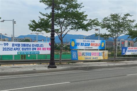 Apec 정상회의 경주에서 경주시 축제 분위기 경북신문