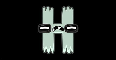 H Alphabet Lore Alphabet Sticker Teepublic