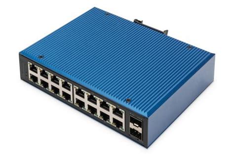 DIGITUS By ASSMANN Shop Port Gigabit Ethernet Network Switch Industrial Unmanaged SFP