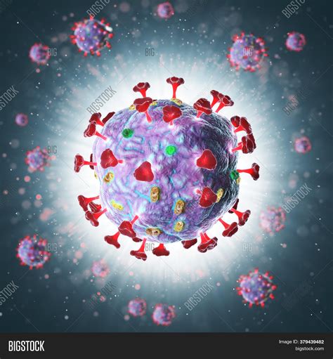 3d Render Pathogenic Image And Photo Free Trial Bigstock