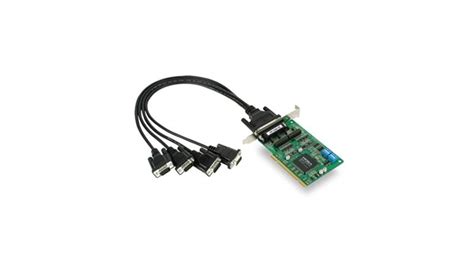 Cp 134u I W O Cable Moxa 4 Port Pci Rs422 Rs485 Serial Card Cp 134useries Rs