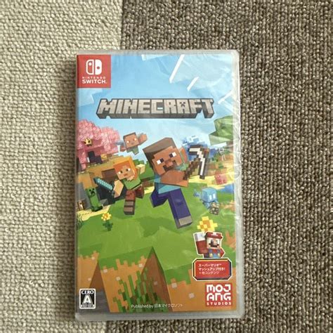 【新品未開封】switch Minecraft マインクラフト スイッチソフト メルカリ