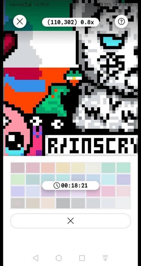 wtf is wrong with my timer r place