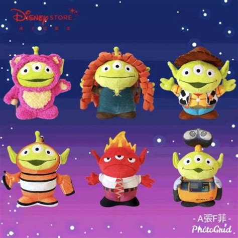廸士尼變裝三眼怪系列吊飾 尼莫 蒙面三眼怪超人 梅莉達 胡廸 怒怒 熊抱哥 蝦皮購物