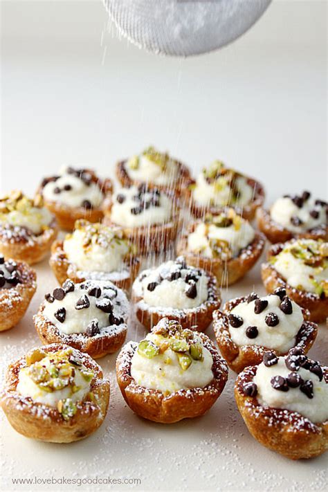 Mini Cannoli Cups Love Grows Wild
