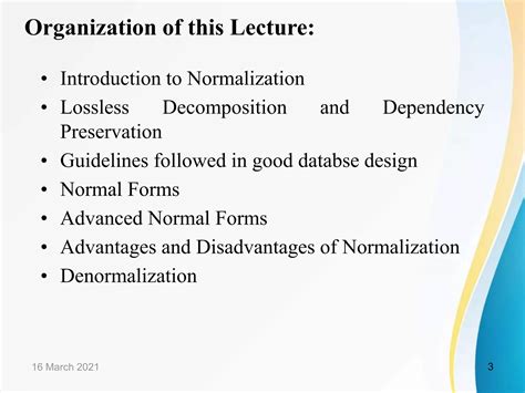Chapter 9 Normalization Pptx Databases Computer Software And