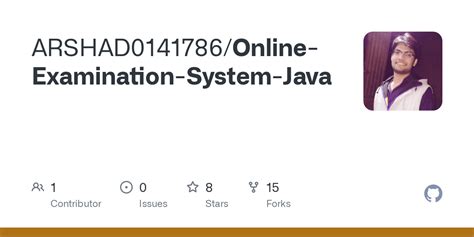 Github Arshad0141786online Examination System Java