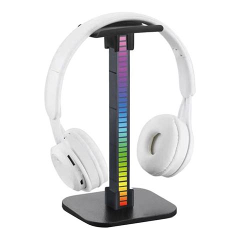 Fivq Rgb Headphone Stand Game Headset Desk Display Holder Headset Support Bracket Lazada Ph