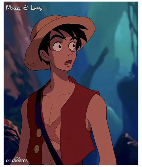 더쿠 Ai 야 원피스를 디즈니버전으로 그려줘