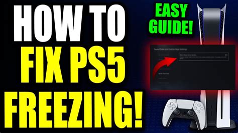Ps5 Freezing Up Try This How To Fix Ps5 Freezing Mid Game Or On Home Screen Youtube
