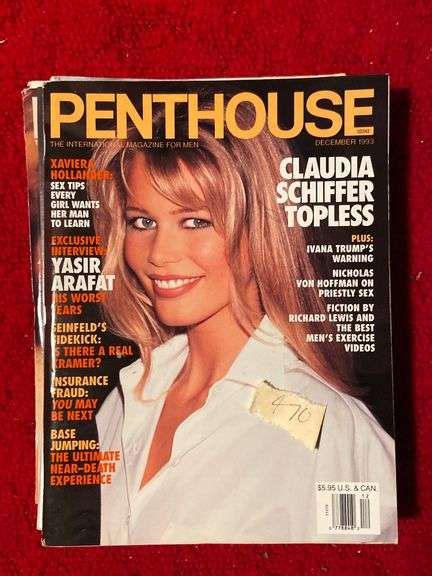 1990s Penthouse Magazines Bartkus Auctioneers