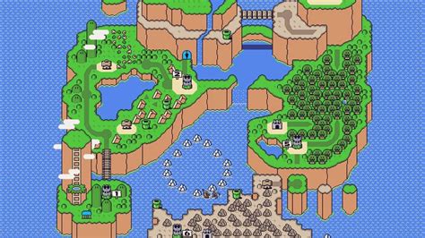Mario Bros Map Super Mario World Map Free Utjquq