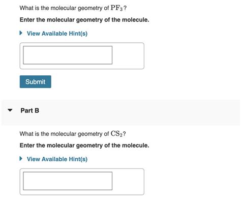 Pf3 Molecular Geometry