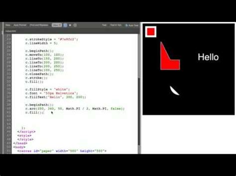 HTML5 Canvas Tutorial YouTube