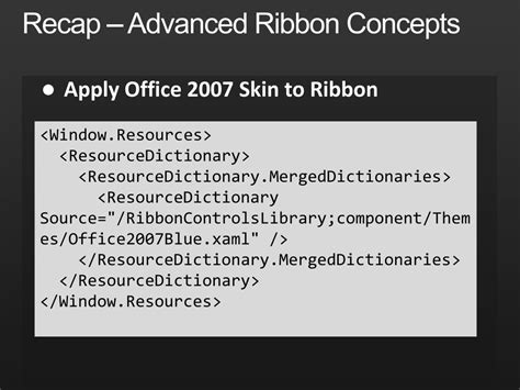 Ppt Building A Data Centric Application In Wpf Using The New Datagrid And Ribbon Controls