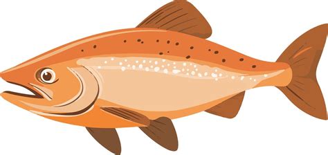 Sweet Cute Simple Salmon Clipart 52237930 Vector Art At Vecteezy