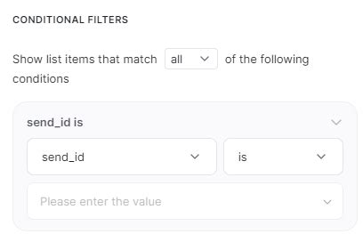 Using A Parameter In The Conditional Filters Ask The Community