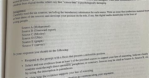 Ap Lang Synthesis Essay Album On Imgur