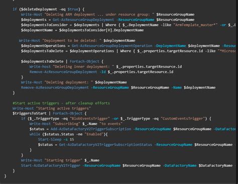 Azure Devops Adf Pre And Post Deployment Script Microsoft Qanda