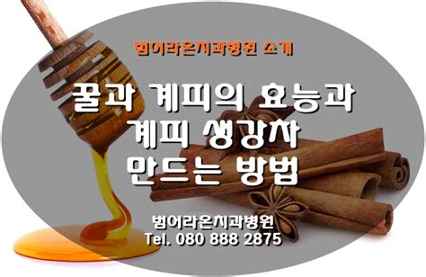 꿀과 계피의 효능과 계피 생강차 만드는 방법 네이버 블로그