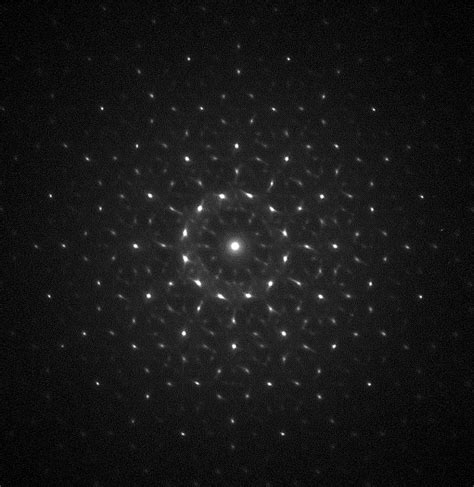 Rare Quasicrystal With 12 Fold Symmetry Formed By An Electrical